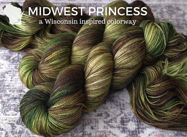 Midwest Princess - Dyed-To-Order – Evergreen Fiber Works